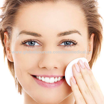 Buy Wholesale China 100% Natural Cotton Made Make Up Cotton Pads & 100% ...