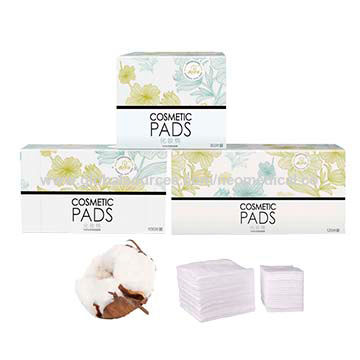 Buy Wholesale China 100% Natural Cotton Made Make Up Cotton Pads & 100% ...