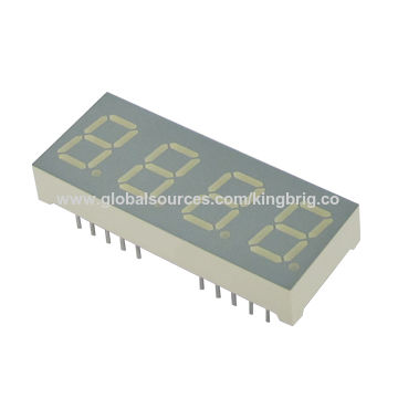 Buy Wholesale Taiwan 0.4 Inch Four Digit 7 Segment Led Display With ...
