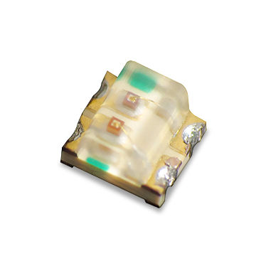 1.6 x 1.5mm Bi-color SMD Chip LED Component for Lamps, with 0.7mm ...
