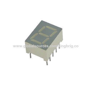 0.39 Inch Single Digit LED Display, RoHS Directive-compliant, Single ...