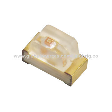 1.6 x 0.8mm Red SMD Chip LED Lamp with Wide Viewing Angle and Low Power ...