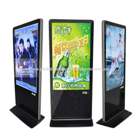 Buy Wholesale China 43-inch Touch Screen Floor Stand Digital Signage ...