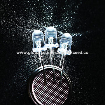 5mm white Round LED diode water clear lens,Used for Light, Indicator ...