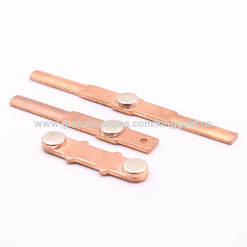 China OEM Electrical Stamping Copper Silver Contact Rivet for Switch ...