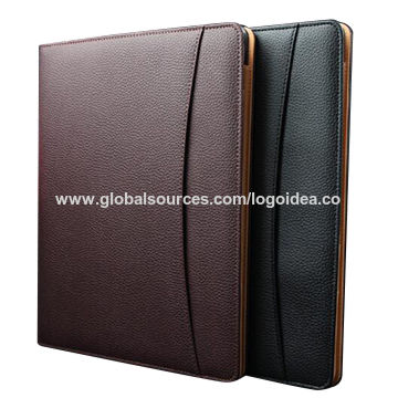 Buy Wholesale China Personalized A4 Leather File Holder With Calculator ...