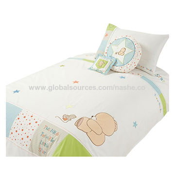 Buy Wholesale China Printed Crib Baby Bedding Set China Factory Toddler ...