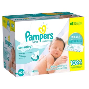 Buy Wholesale Malaysia Pamper- Sensitive Baby Wipes, 1024 Count, 16 ...