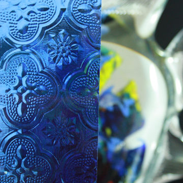 Buy Wholesale China Flora Rolled Glass With 3 To 8mm Thickness, Clear ...