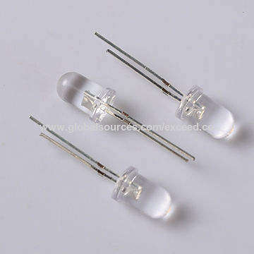 Buy Wholesale China White Water Clear Led 5mm Diode 3.0v Round Without ...