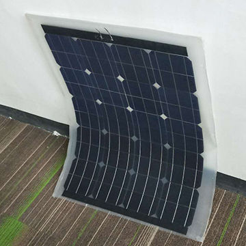 Bifacial flexible solar panel 100W 18V transparent | Global Sources