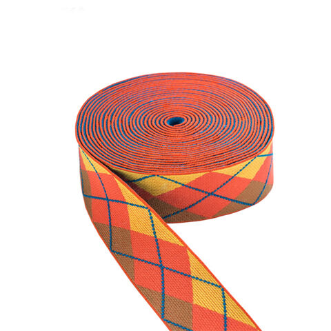 Buy Wholesale China Custom Polyester Woven Webbing / Jacquard Elastic ...