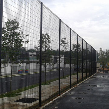 Buy Wholesale Malaysia Polyester Powder Coated Roll Top Mesh Fence ...