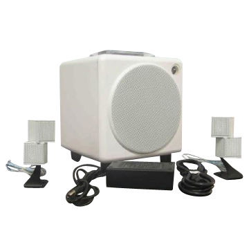 Buy Wholesale Taiwan 1" Hi-fi Stereo 2.1 System Air Cube Speaker & Cube ...