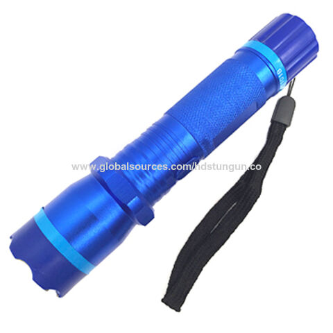 Buy Wholesale China Rechargeable Self-defense High-voltage Flashlight ...