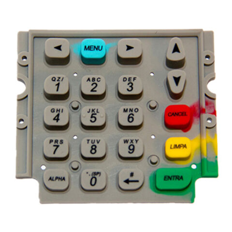 Buy Wholesale China Verifone Rubber Keyboard For Nurit 8400 Pos ...