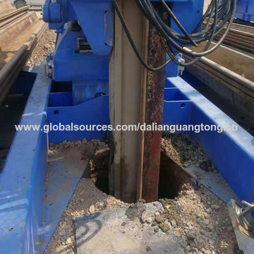 China Static pressure pile planter/pile driver/Hydraulic Pile Press ...