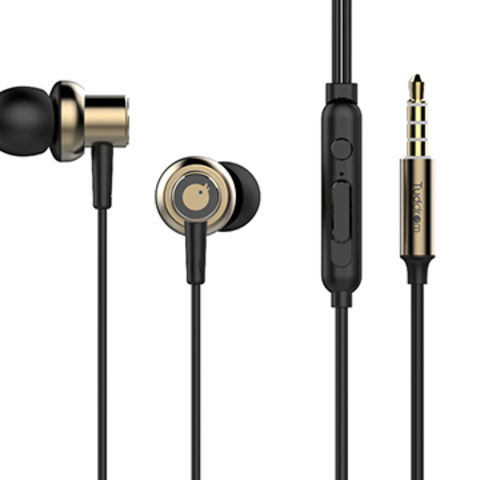 Buy Wholesale China Metal In-ear Earphone Oem Metal Earbud With ...