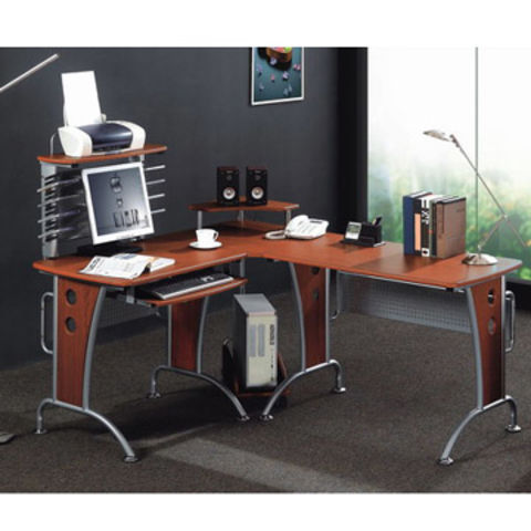 Buy Wholesale China Corner Computer Table With Large Spacious Tabletop ...