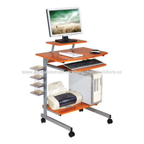Buy Wholesale China Simple Computer Desk With Pull-out Keyboard Panel ...