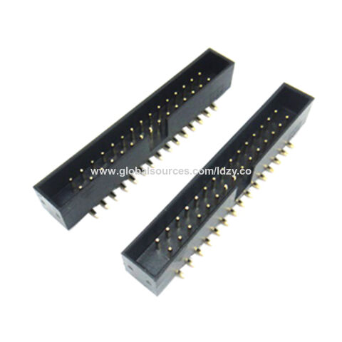 Buy Wholesale China Vertical Smt Box Header For 2.00mm Pitch Dual Row ...