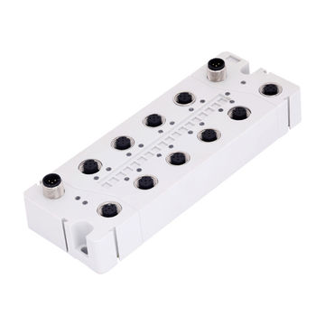 China M12 10- Way Distribution Box with Waterproof Connectors on Global ...