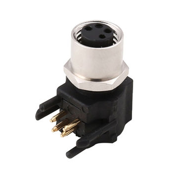 Buy Wholesale China Ip68 M8 8 Pin Female Panel Connector(90°) & M8 Pin ...