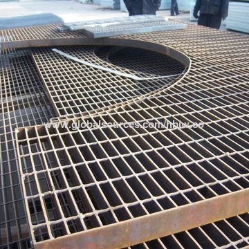 China Steel grating, mill finish, open end, ASTM standard on Global Sources