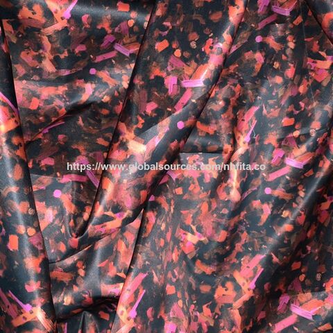 100% polyester satin fabric for nightdress, evening dress, Satin ...