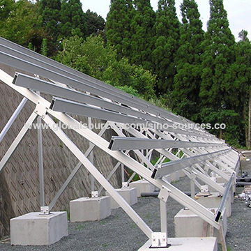 Buy Wholesale China Solar Panel Flat Roof Mounting Kits Structure ...