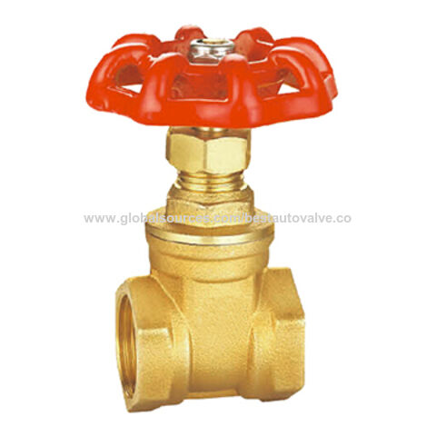 Buy Wholesale China Z11 Series Internal Thread Brass Gate Valve & Z11 ...