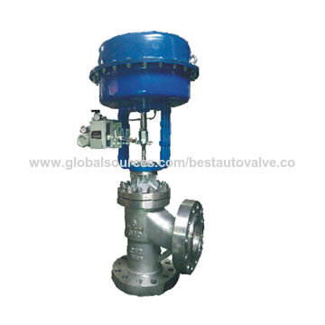 T867 Series Pneumatic Diaphragm Single Seated Angle Type Control Valve ...