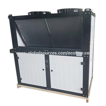 Buy Wholesale China V Type Box Condenser With Blue Fins And Copper Pipe ...