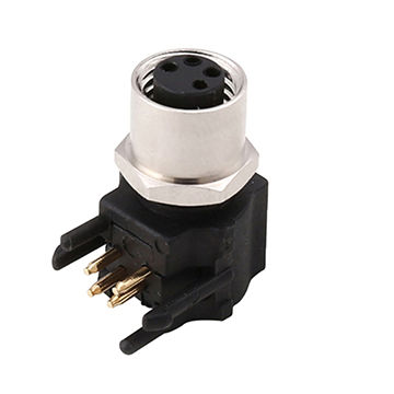 Buy Wholesale China Ip68 M8 6 Pin Female Panel Connector(90°) & M8 Pin ...