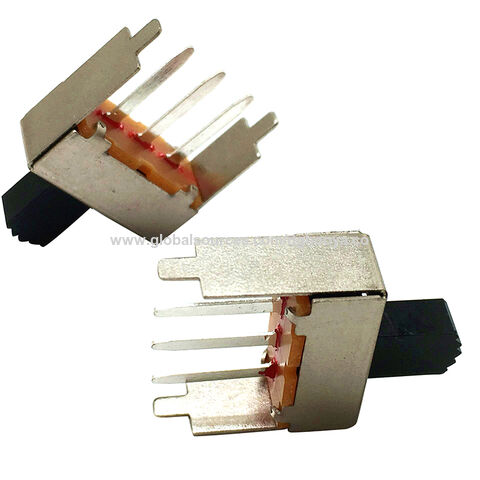 Vertical Slide Switch with 50V DC Rated Load and 5,000 cycles Switching ...