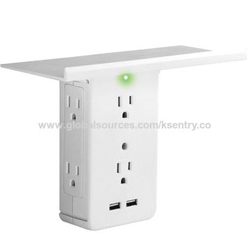 China Wall Outlet Shelf Holder Charging Socket Power Perch Organizer on ...
