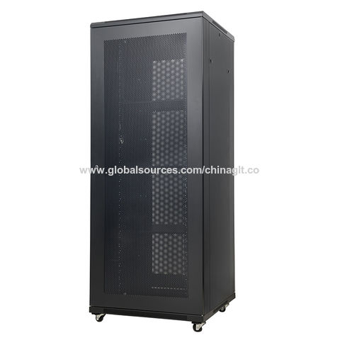 China Data Entry Server Rack Server Cabinet 42U mesh door on Global ...