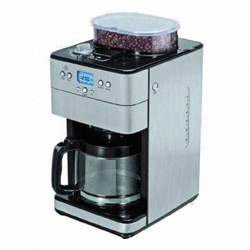 Buy Wholesale China Auto Drip Coffee Maker With 250g Grinder Function ...