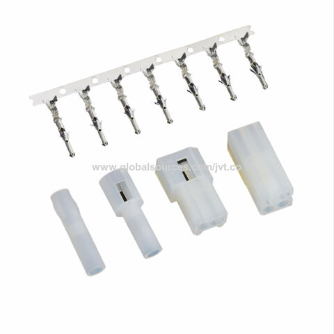 For AMP Equivalent connector 6.35 plastic shell terminal 1.58 plastic ...