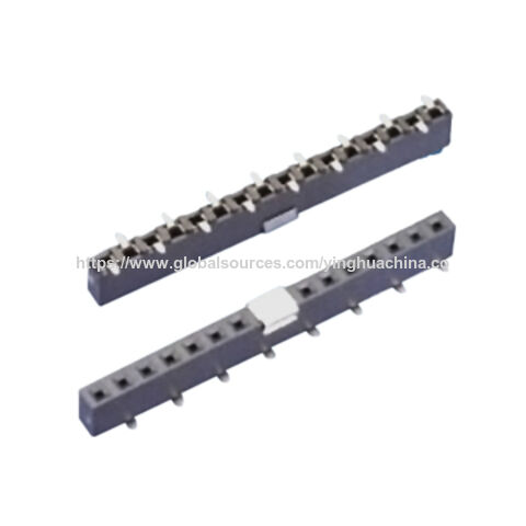 Buy China Wholesale 2.54 Pitch Smt Female Header, H5.0 Single Row U ...