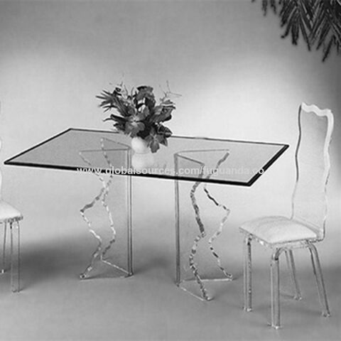 Buy Wholesale China Customize Acrylic Table And Chairs & Acrylic Table ...