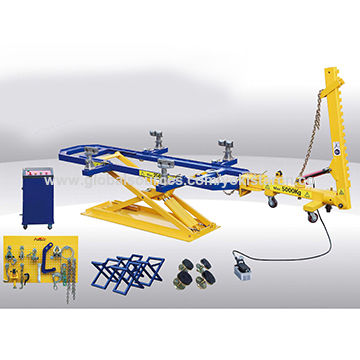 Buy Wholesale China Scissor Lift Car Bench Body Shop Frame Puller ...