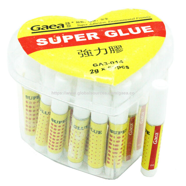 Buy Wholesale China 2g*50pcs Super Glue In Cylinder Bottle In Heart ...