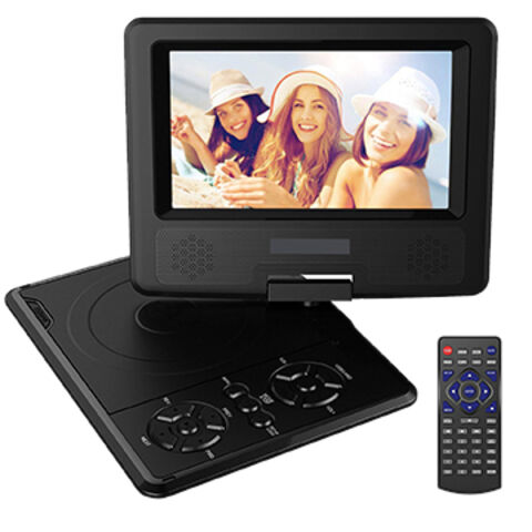 9 Inch Swivel Screen Portable Dvd Player With Usb/sd Slots, Analog Tv ...