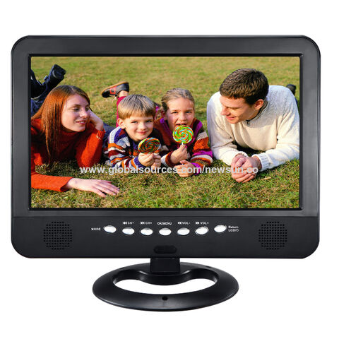 Buy Wholesale China 10" Portable Tv With Built-in Rechargeable Battery ...
