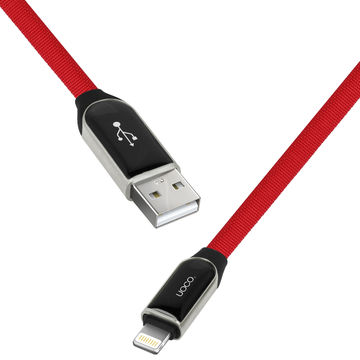 Buy Wholesale China Usb2.0 Lightning Flat Cable With Led Light 5v 2.1a ...