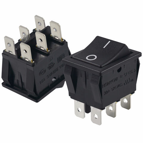Buy Wholesale China Honyone Rocker Switch, 20a On/off 4-pin/size Of ...