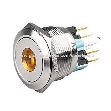 Buy Wholesale China Electrical On On Vandal-proof Latching 6 Pin Metal ...