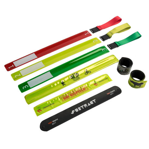 Reflective Single Use Pvc Wristband Wholesale Cheap Custom Logo Snap ...