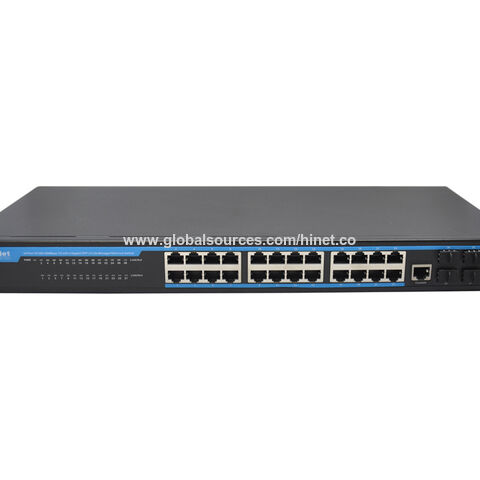 Buy Wholesale China 10/100/1000m L2 Managed 24port Ethernet Switch With ...